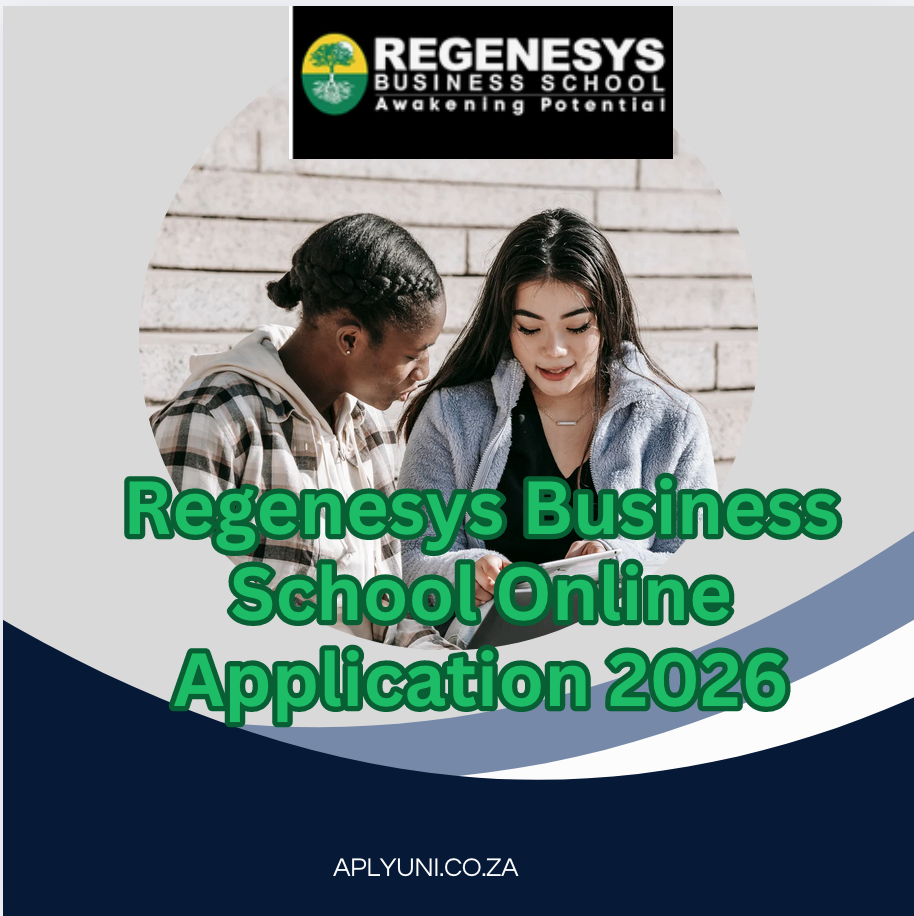 Regenesys Business School Online Application 2026 - University ...