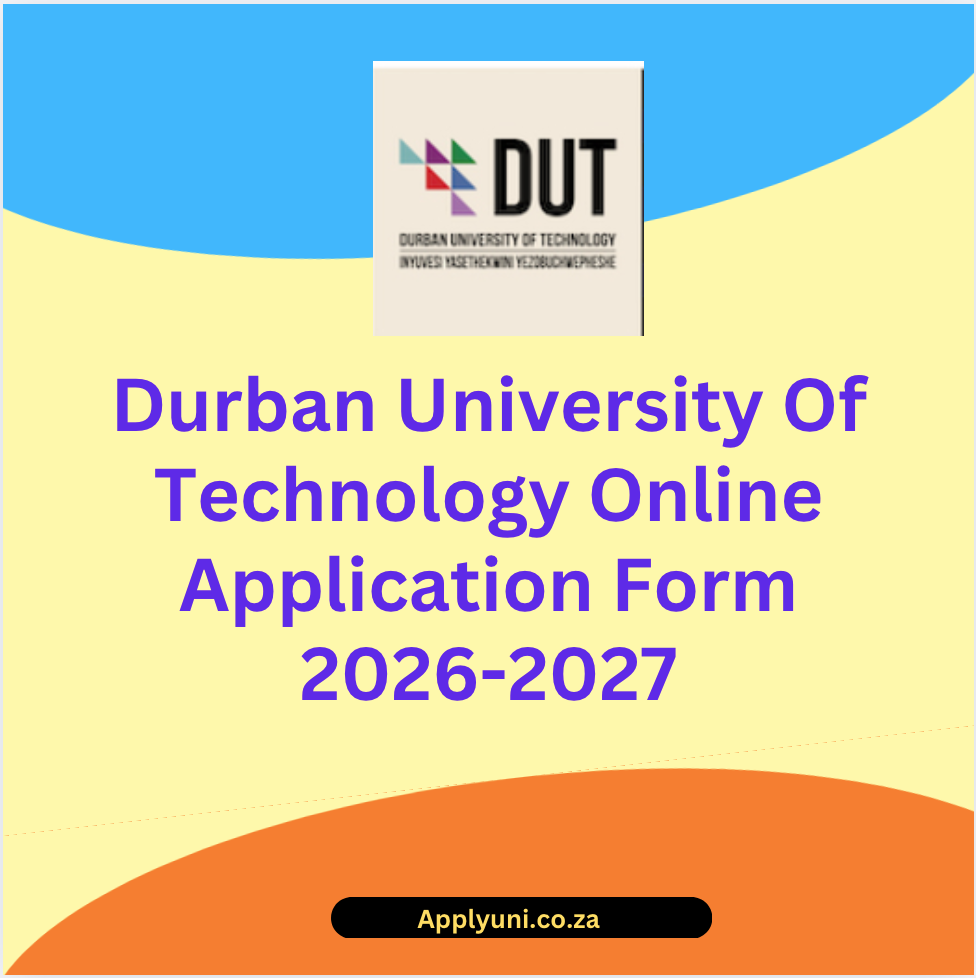Durban University Of Technology Online Application Form 2026-2027 ... Durban University Of Technology Online Application Form 2026-2027 ...