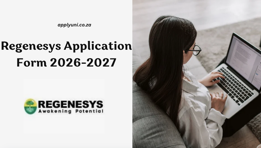 Regenesys Application Form 2026-2027 - University Application 2026