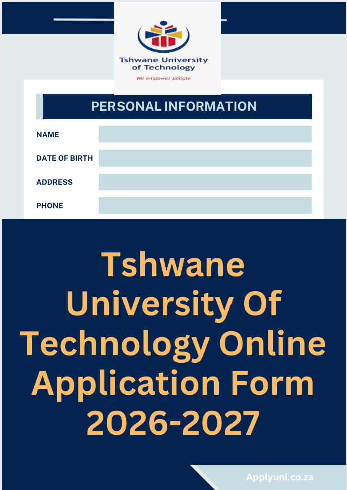 Tshwane University Of Technology Online Application Form 2026-2027 ... Tshwane University Of Technology Online Application Form 2026-2027 ...