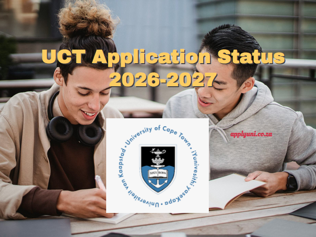 UCT Application Status 2026-2027 - University Application 2026