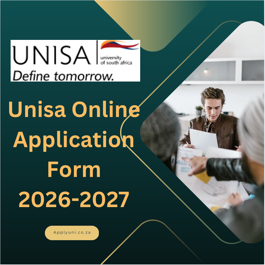 Unisa Online Application Form 2026-2027 - University Application 2026 Unisa Online Application Form 2026-2027 - University Application 2026