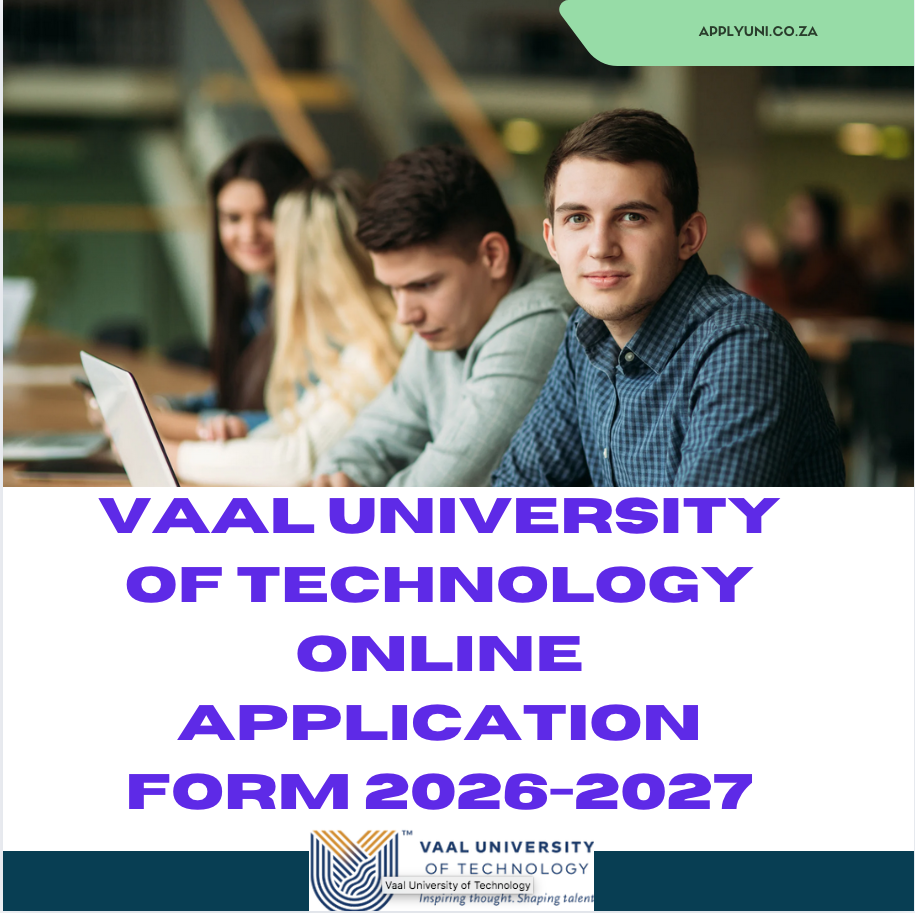 Vaal University Of Technology Online Application Form 2026-2027 - University Application 2026